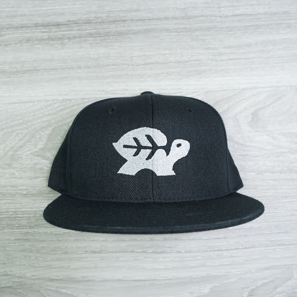 Accessories | Save The Turtle Black Snapback | Poshmark